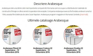 Unde puteti consulta catalogul de produse de la Arabesque ⋆ Ioana Radu